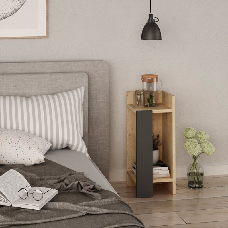 PERRY – Display Bedside Table Wooden – By Dream Decor – PakTameer
