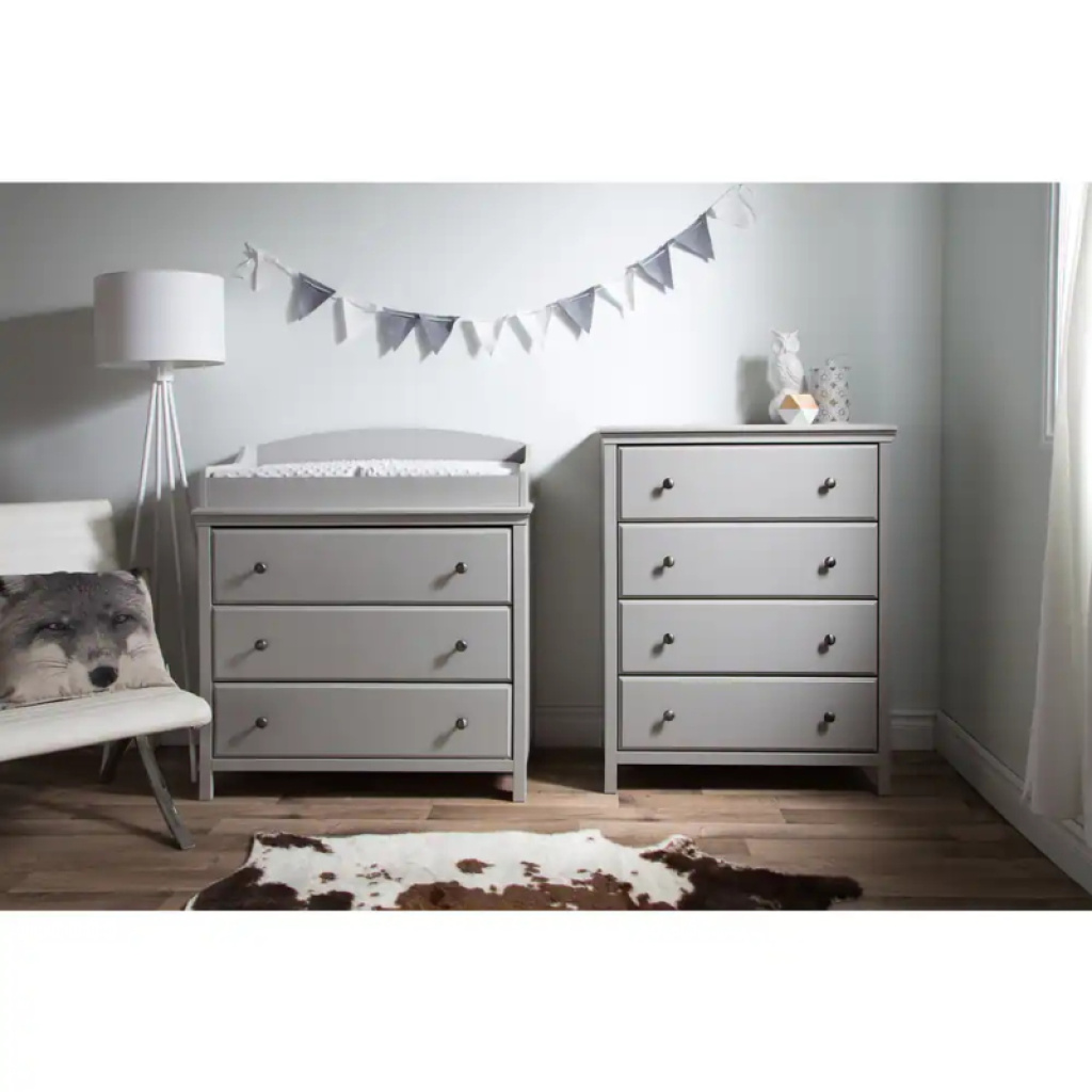 ELINE – Dark Grey Stash Changing Table – PakTameer